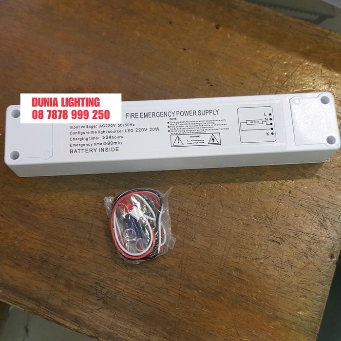 Jual EMERGENCY BATTERY LED 20WATT POWERPACK BATERE NICAD POWER PACK LED ...