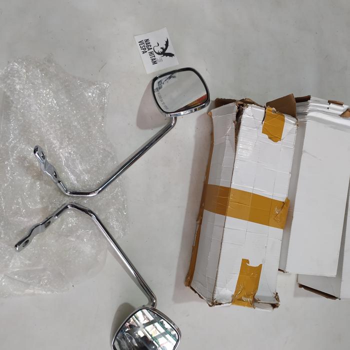 Jual spion langsungan model kotak Vespa super sprint PTS PX masuk mulus ...