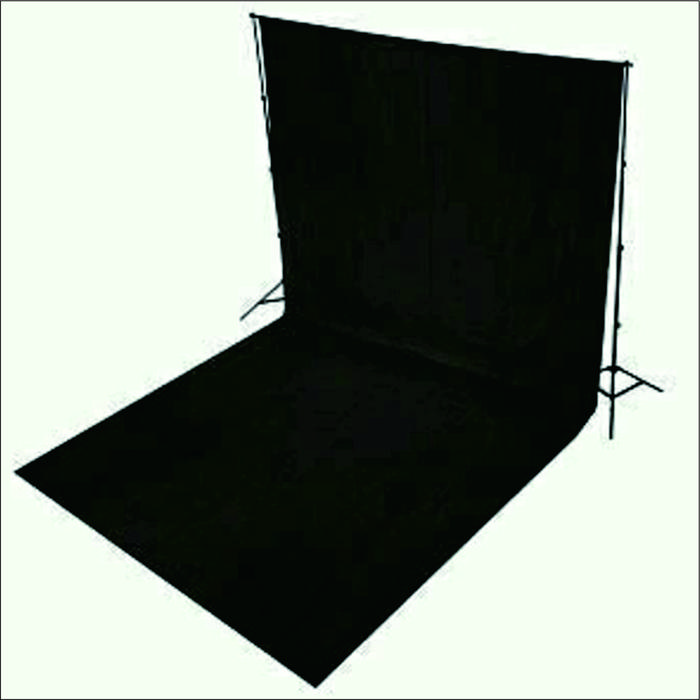 Jual kain background HITAM untuk photo / video ukuran 3m x 1,6m murah ...