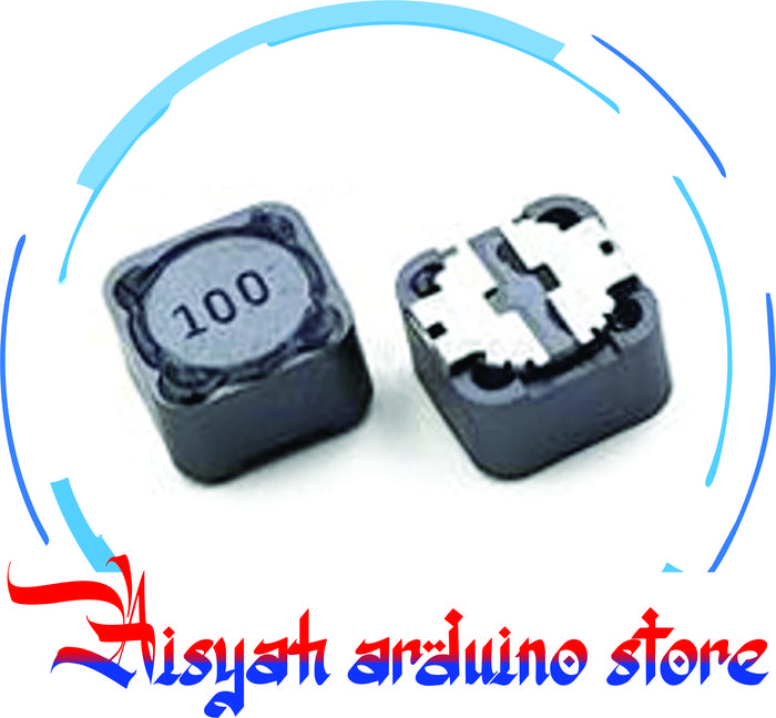 Jual DS1207 induktor 12x12x7mm 10uH 10 uH 100 / SMD Power inductor ...