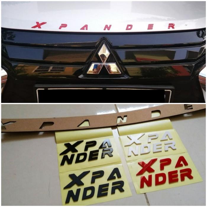 Jual Emblem Engine Hood Xpander / Emblem mitsubishi Xpander / Logo ...