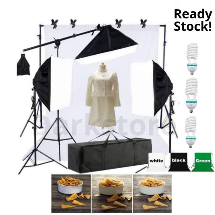 Jual Lampu Foto Video Light Vlogger Foto Produk DSLR Mirorrless ...