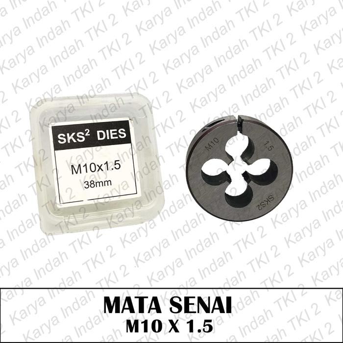 Jual Mata Senai M10 x 1.5 Drat Luar Baut Mata Snei Snai Dies Head M10x1 ...