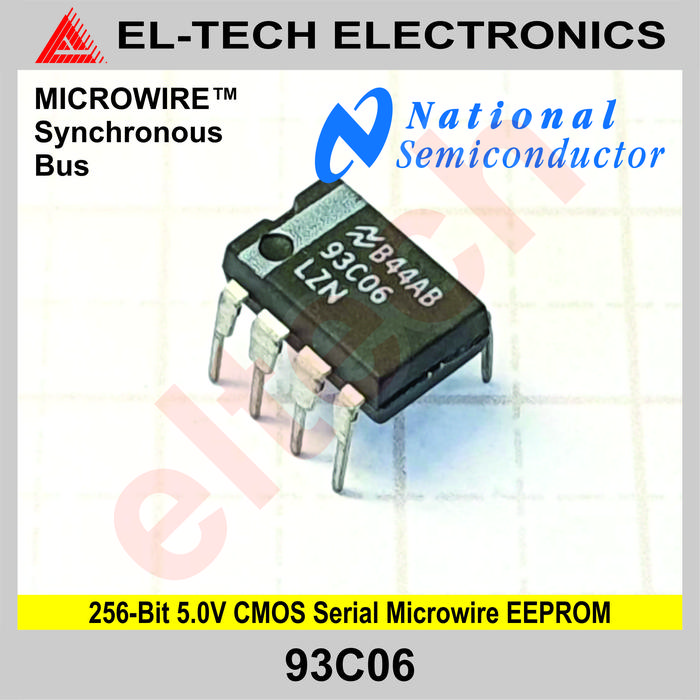 Jual 93C06 9306 93C 93 C 06 Microwire Serial Bus EEPROM SEEP - Kota ...