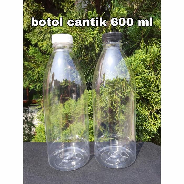 Jual Botol plastik cantik 600 ml, botol cantik 600 ml Per Bal - Hitam ...