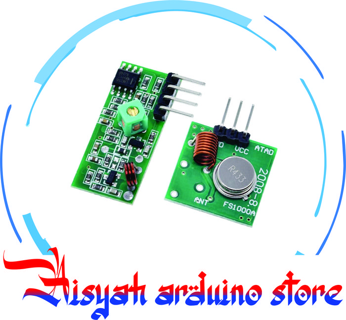 Jual 315Mhz 315 Mhz RF Module Transmitter Receiver Arduino Raspberry ...
