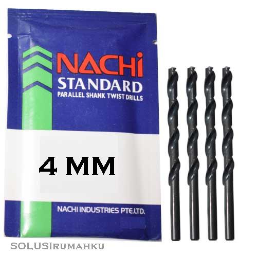 Jual NACHI 4 mm Mata Bor HSS Hi Speed Steel Drill Bit Besi Stainless Alum - Kota Bandung ...