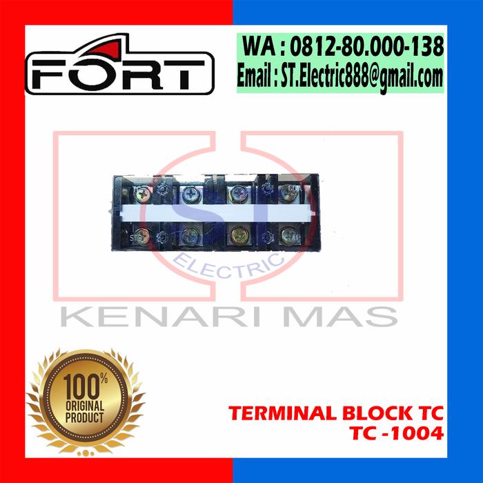 Jual terminal block TC FORT / TC-1004 / 4P 100A - Jakarta Pusat - ST ...