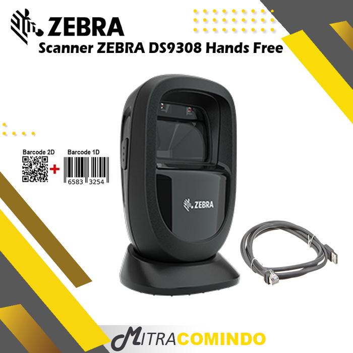 Jual Scanner Barcode Zebra DS9308 Hands Free Imager 2D 1D - Jakarta ...