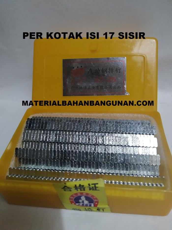 Jual Mata Paku Tembak Kayu ST 25 Air Nailer Staples Gun Bor Jual Perbox ...