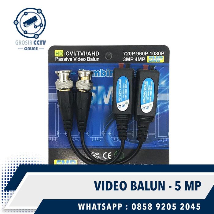 Promo Video Balun 5MP / Video Balun Murah - Jakarta Pusat - Grosir CCTV ...