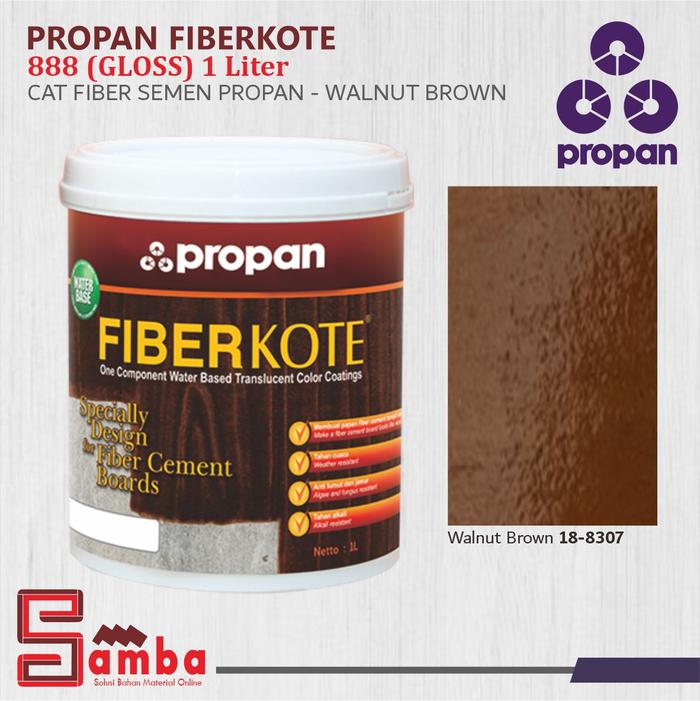 Jual PROPAN FIBERKOTE 888 (GLOSS) 1ltr / CAT FIBER SEMEN PROPAN ...