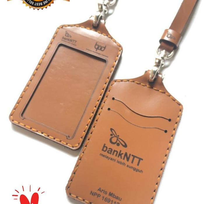Jual Name Tag Card Holder Besi Atas - Kab. Garut - AXSTRA LEATHER ...