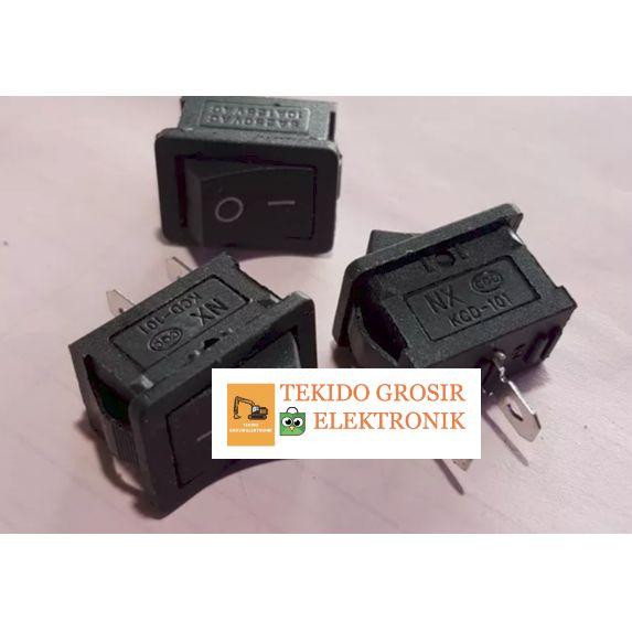 Jual Saklar switch 2 pin mini skaklar switch kalkulator 2p hitam bagus ...