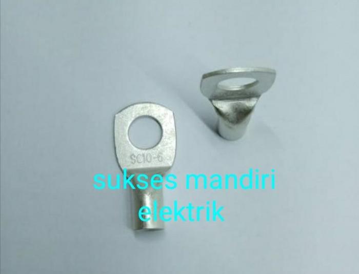 Jual Kabel Skun SC/Skun Kabel SC 10-6/Cable Lug/Scun Cable 10-6mm-100 ...