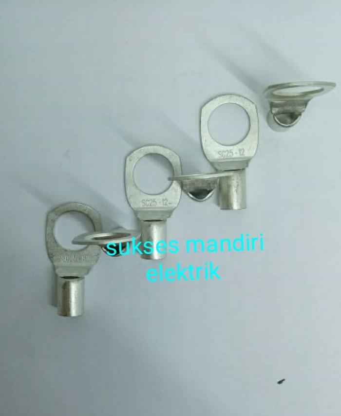 Jual Kabel Skun SC / Skun Kabel SC 25-12 / Cable Lug / Scun Cable 25 ...