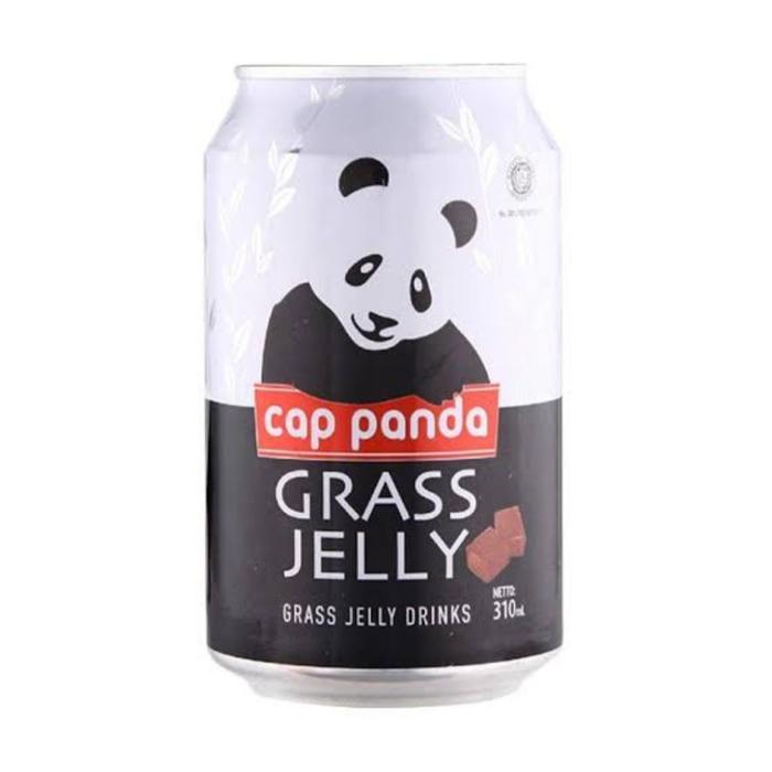 Jual Cap panda grass jelly drink liang teh cincau hitam 310 ml - Kota ...