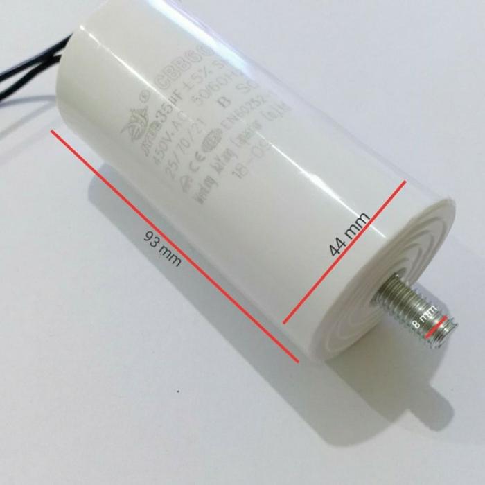 Jual Kapasitor Capacitor CBB 60 35uf 450vac - Jakarta Barat - Ppteknik ...
