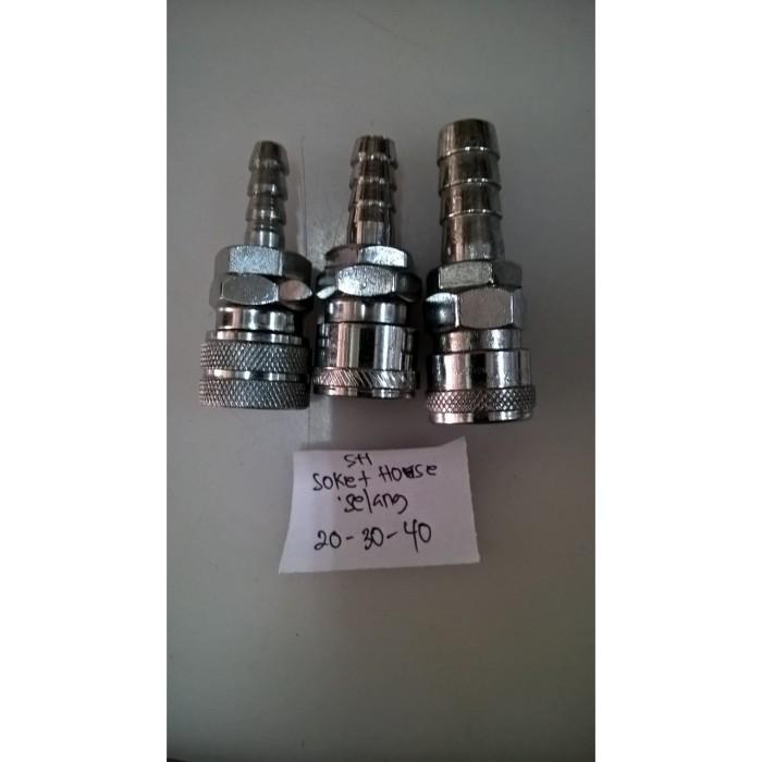 Jual Quick Coupler SH 40 - Socket Coupling Selang 1/2" - Jakarta Pusat ...