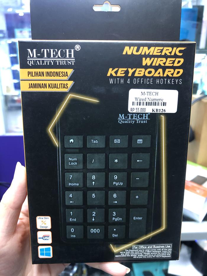 Jual Keyboard numerik USB numeric keypad - Kota Bandung - Click & Go ...