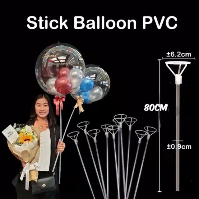 Jual STICK CUP BALON PVC / TANGKAI BALON PVC BENING - Jakarta Utara ...