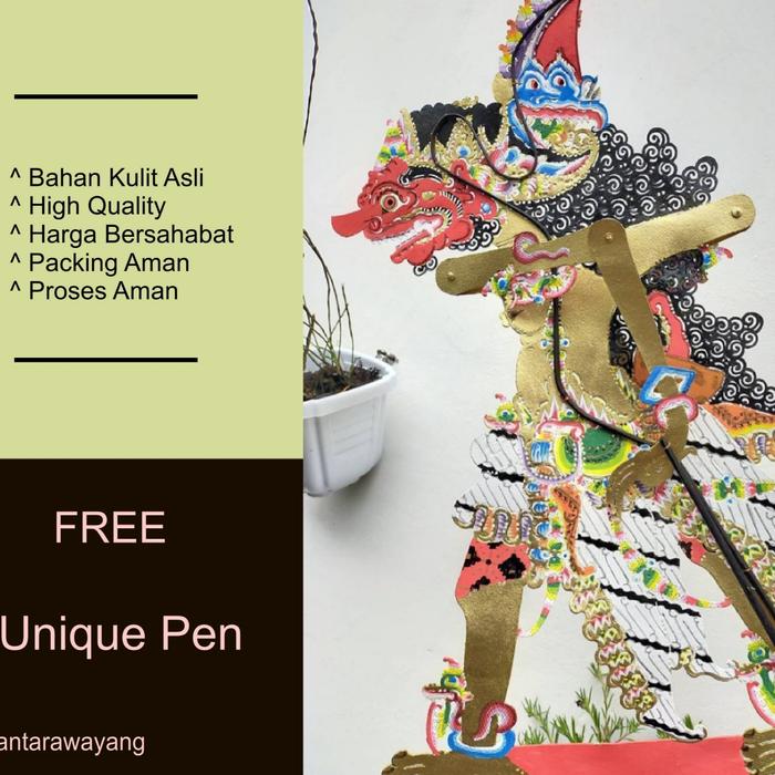Jual Wayang Kulit Patih Sabrang Halus - Kab. Bantul - nusantaraartid ...