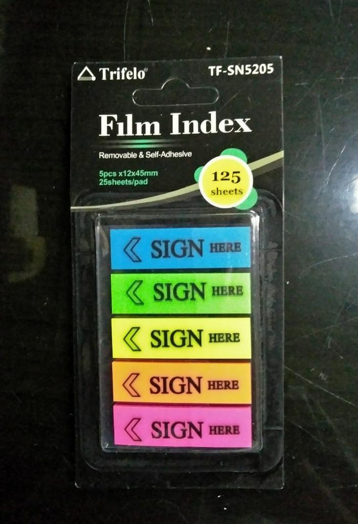 Jual Stick Note film index penanda tanda tangan TF-SN5205 - Jakarta ...