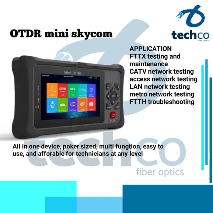 Jual OTDR/otdr mini/OTDR mini skycom 2 Lamda fiber optik - Jakarta ...