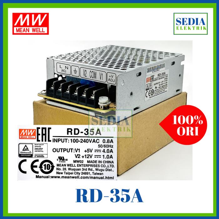 Jual Switching Power Supply RD-35A RD 35A NED-35A NED 35A - Kota Cimahi - Sedia Elektrik | Tokopedia