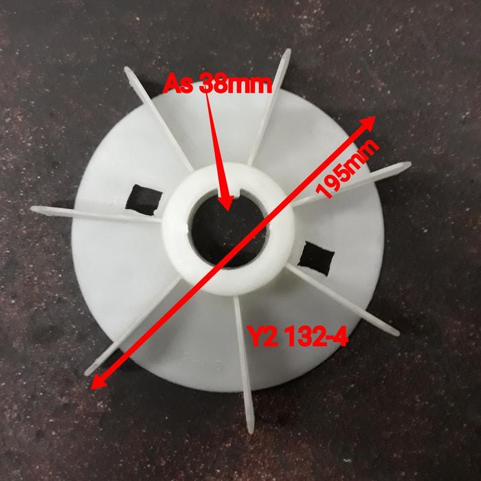 Jual Y2 132-4 Kipas dinamo-External fan-Kipas electro motor-kipas elektro - Jakarta Barat - JTM ...