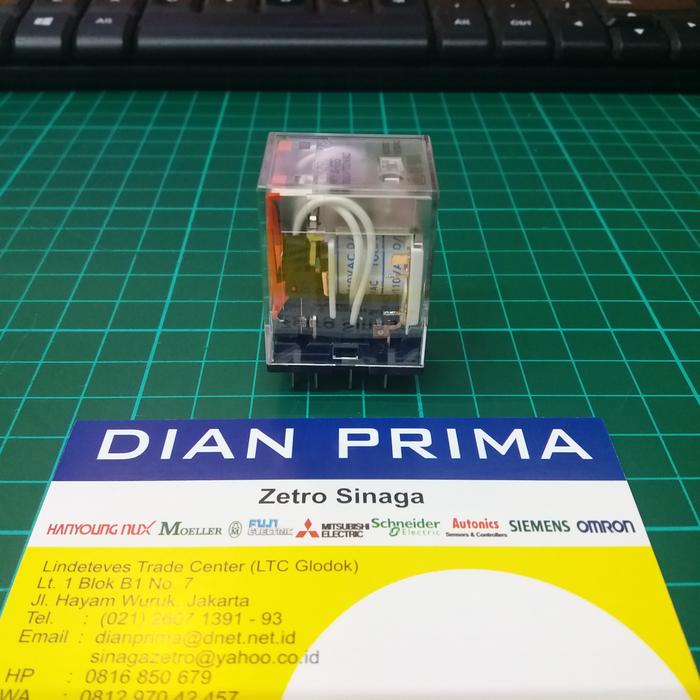 Jual Omron Relay MY4-GS 100/110VAC 14 kaki 4NO 4NC 3A 250Vac - Jakarta ...
