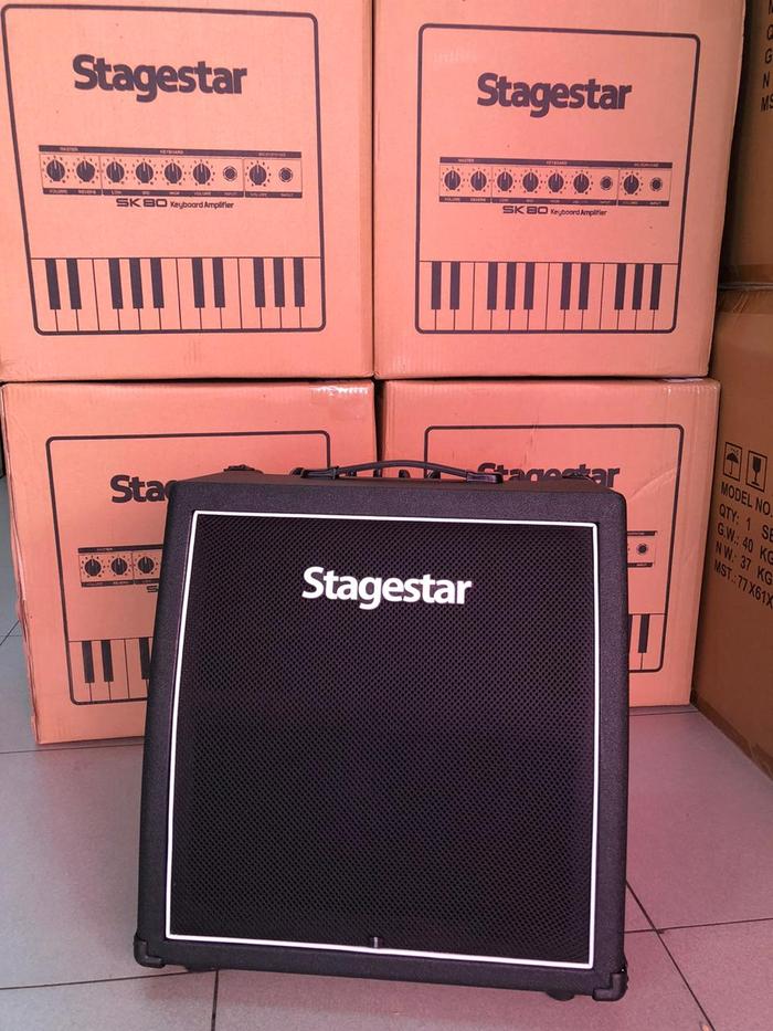 Jual amplifier keyboard stagestar sk80 original stagestar sk 80 ...