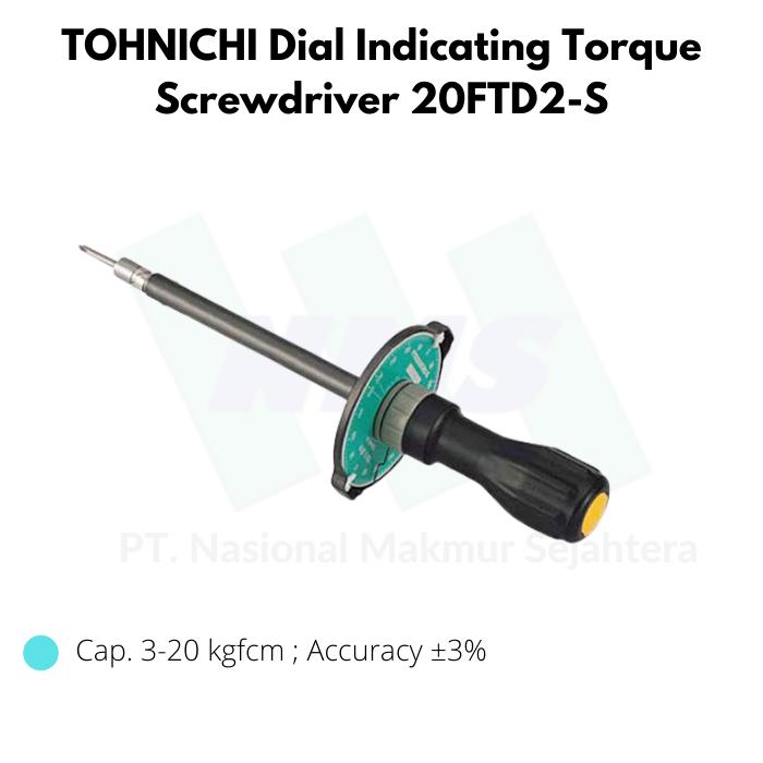 Jual TOHNICHI Dial Indicating Torque Screwdriver 20FTD2-S - Jakarta ...
