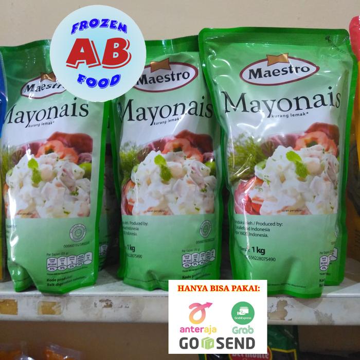 Jual Maestro Mayonais 1000 gram Maestro Mayonaise 1kg Mayonnaise 1 kg ...