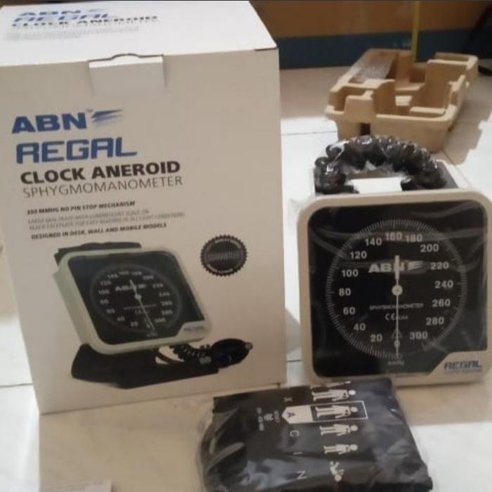 Jual Tensimeter ABN Regal Wall Clock Aneroid / Tensimeter Dinding ABN ...