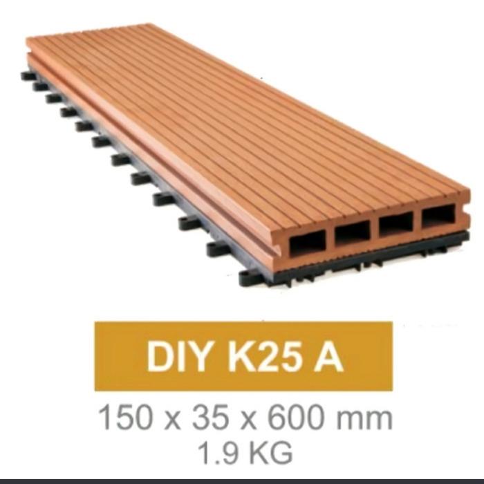 Jual Wpc decking tile DIY k25A , b, c, d - K25C - Jakarta Selatan - lia home interior | Tokopedia