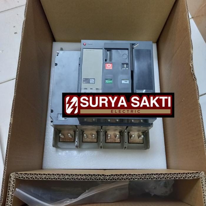 Jual MCCB NS1250N 1250A 4 Pole / 4p / 4 phase NS 1250 N Schneider ...