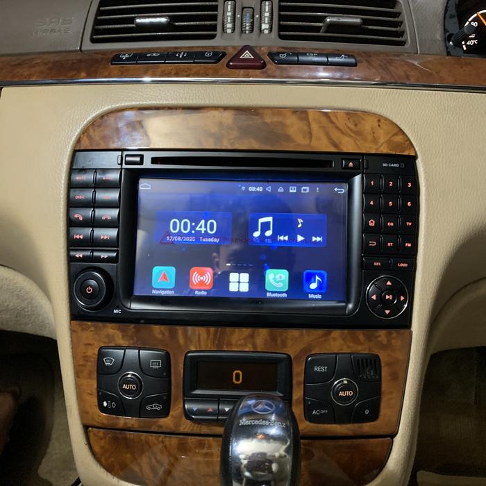 Jual HEAD UNIT ANDROID 10 MERCY MERCEDES S CLASS W220 PREMIUM HIGH ...