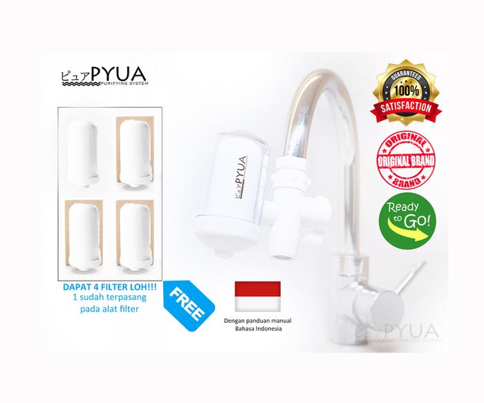 Jual water purifier filter air penyaring air wastafel / gratis 4 filter ...