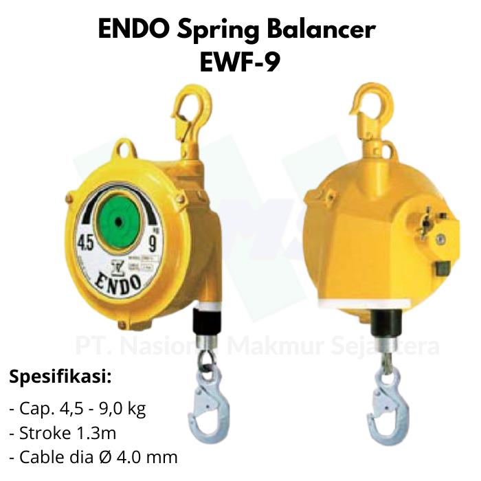 Jual Spring Balancer Cap. 4,5-9kg stroke 1.3m ENDO EWF-9 - Jakarta ...