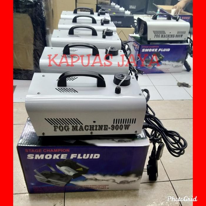 Jual Mesin Smoke Fogging Asap 900Watt Free Cairan 100 ML Disinfektan ...