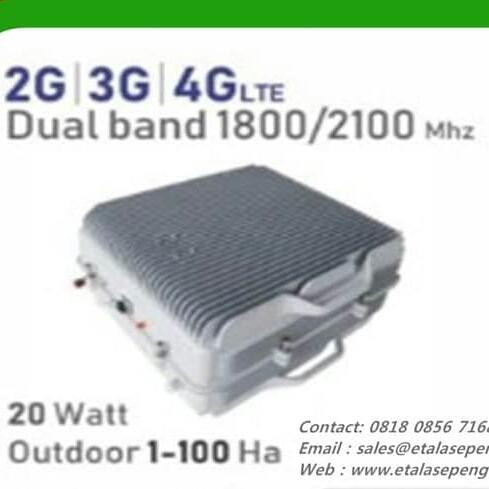 Jual Penguat Sinyal GSM Outdoor Dualband 2G 3G 4G, Repeater Lisensi Kominfo - Jakarta Selatan ...