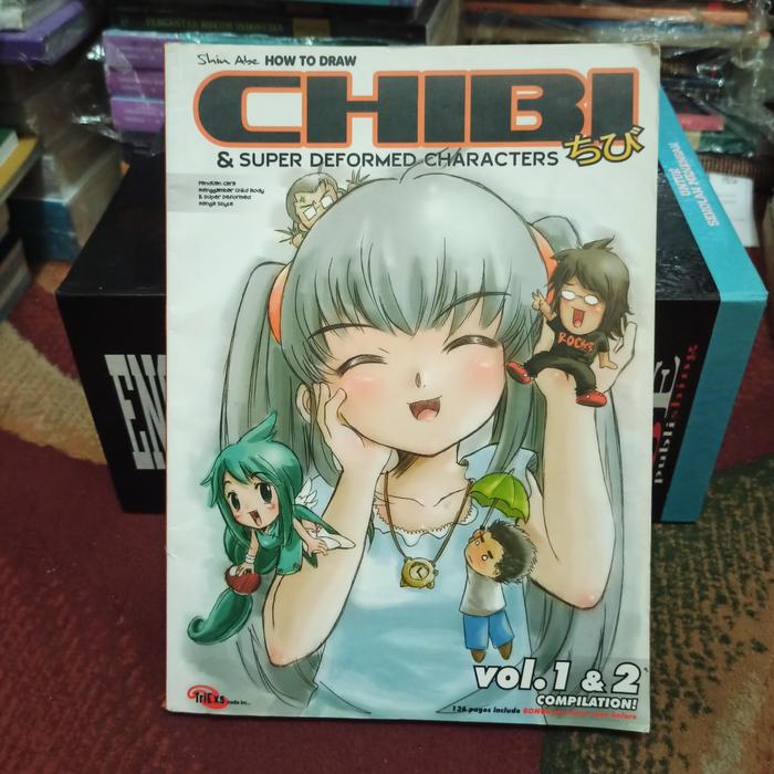 Jual Buku Original Shin Abe How To Draw Chibi & Super Deformed ...