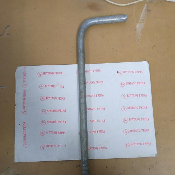 Jual Bolt Anchor / Baut Angkur M16 x 40cm Hotdip Galvanis Plus Mur ...