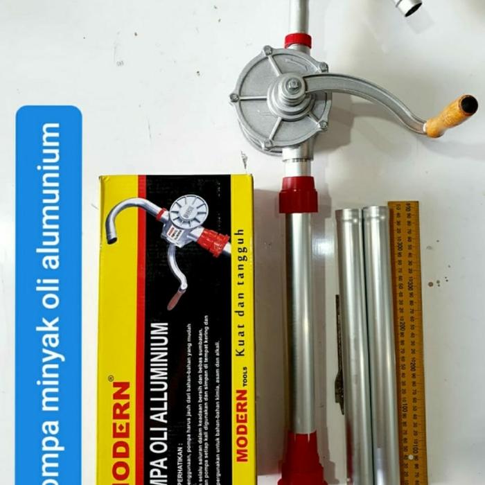 Jual Modern Pompa Oli Minyak Drum Tangan Putar Manual Rotary Hand Oil ...
