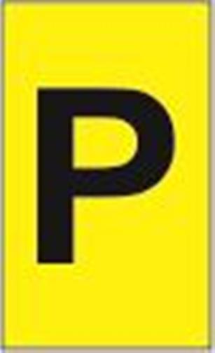 Jual Critchley K-Type cable Marker Black on Yellow, Letter N to Z ...