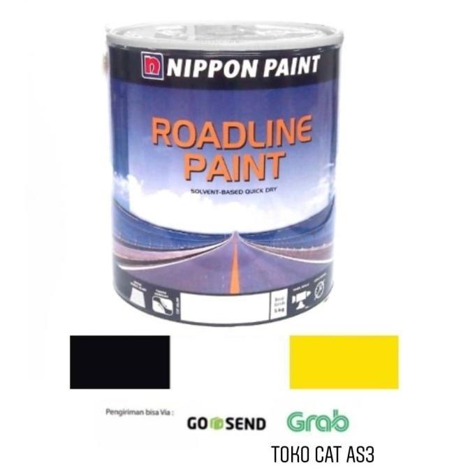 Jual Cat Marka Jalan/Roadline Paint Nippon Paint 5kg Putih,Kuning,Hitam ...