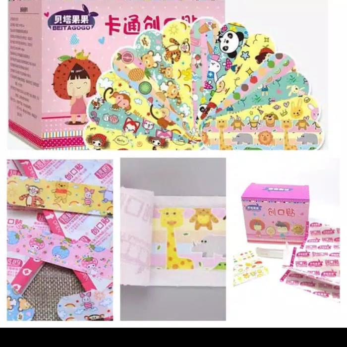Jual Plester luka karakter Hansaplast kids plester luka anti air ...