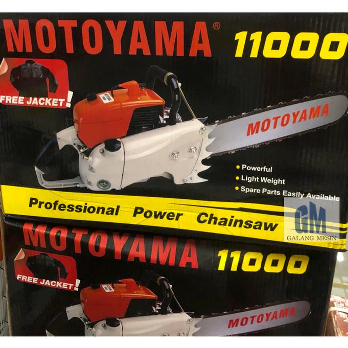 Jual CHAINSAW SINGSO SENSO SINSO GERGAJI MESIN KAYU MOTOYAMA 11000 36 ...