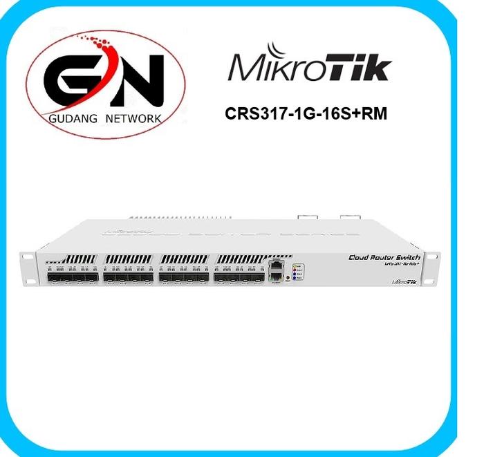 Jual Mikrotik Routerboard Cloud Router Switch CRS317-1G-16S+RM ...